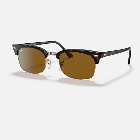 Ray-Ban | Accessories | Rayban Clubmaster Square Sunglasses | Poshmark